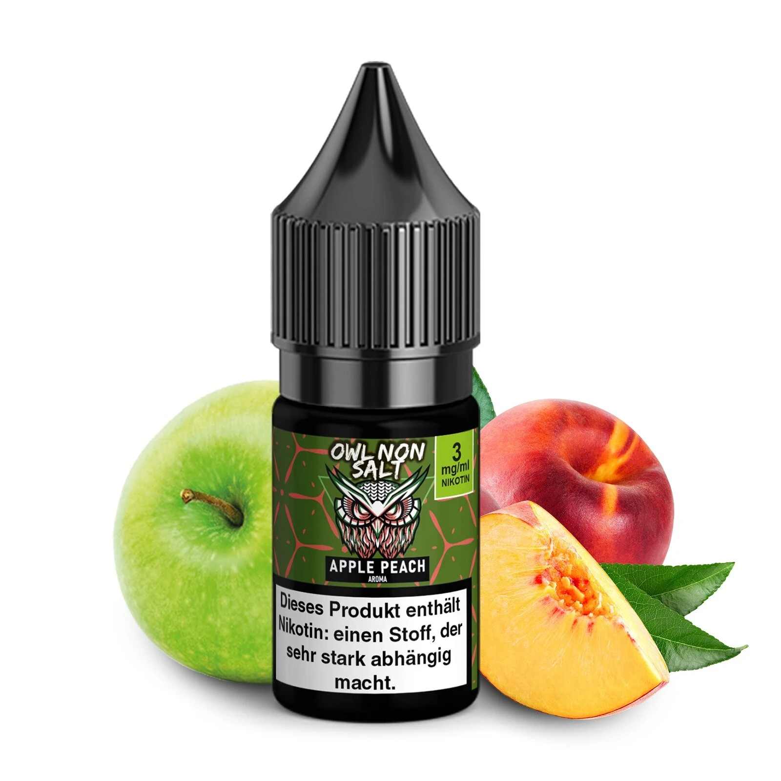 OWL Non Salt - Apple Peach Liquid 10ml online kaufen | Mc Smoker | Mc ...